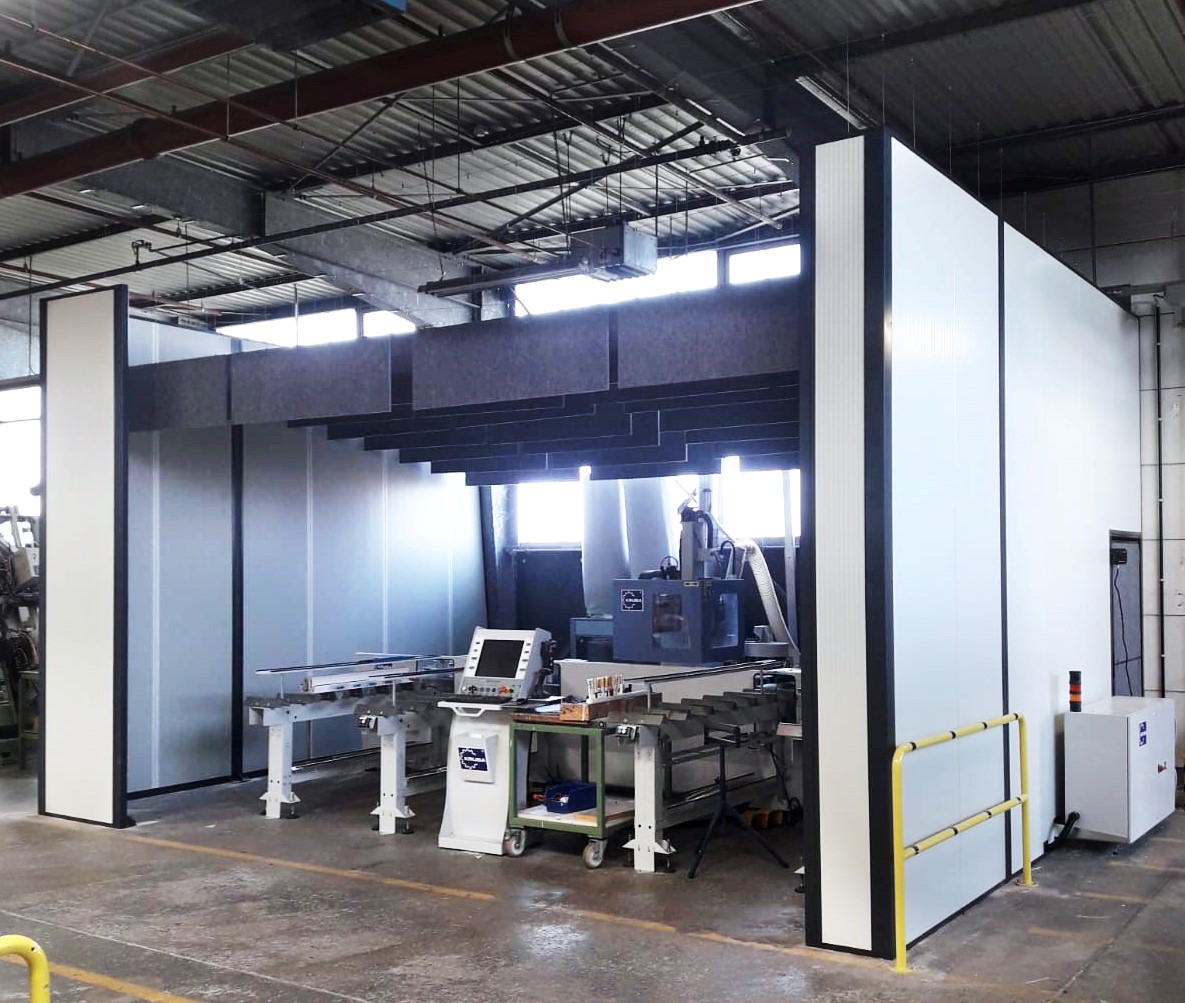 Schallschutzkabinen | Produkte | Jansen Systembau